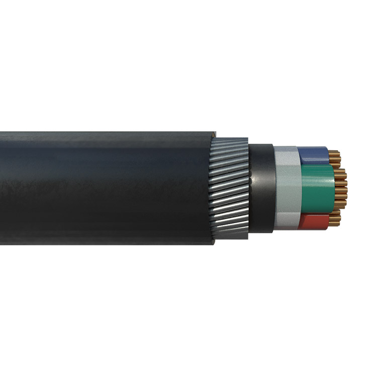 VV32 4X70 PVC insulated fine steel wire armored PVC insulated and PVC ...